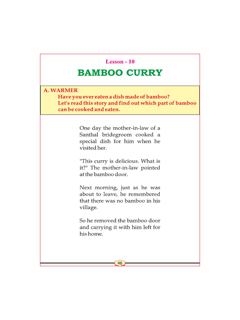 Bamboo Curry CH 10 | PDF