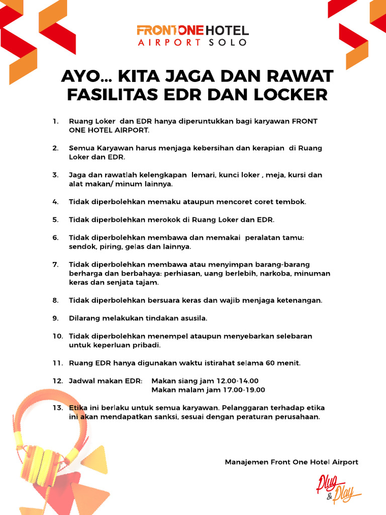 EDR Rule Poster | PDF