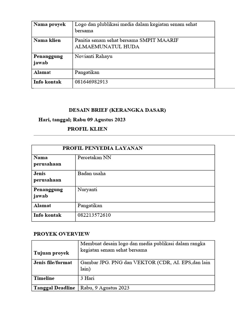 Desain Publikasi Senam Sehat Bersama | PDF | Bisnis | Seni