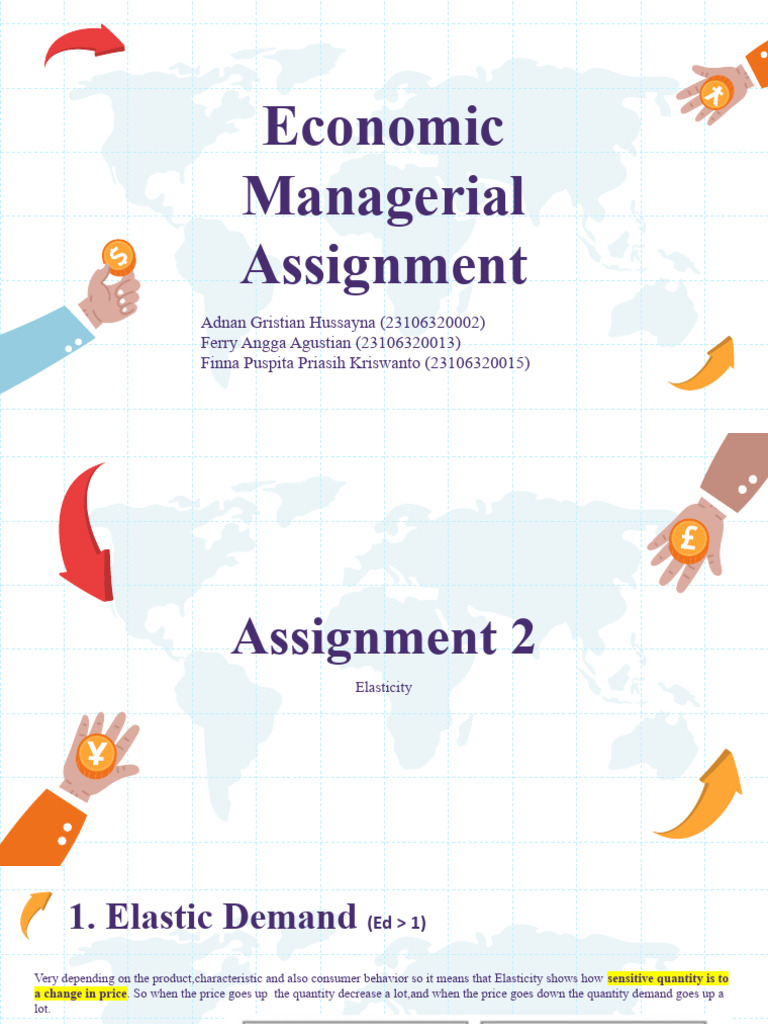 Assignment 2 - 3 Ekonomic Managerial-Finna Adnan Ferry | PDF | Demand | Elasticity (Economics)