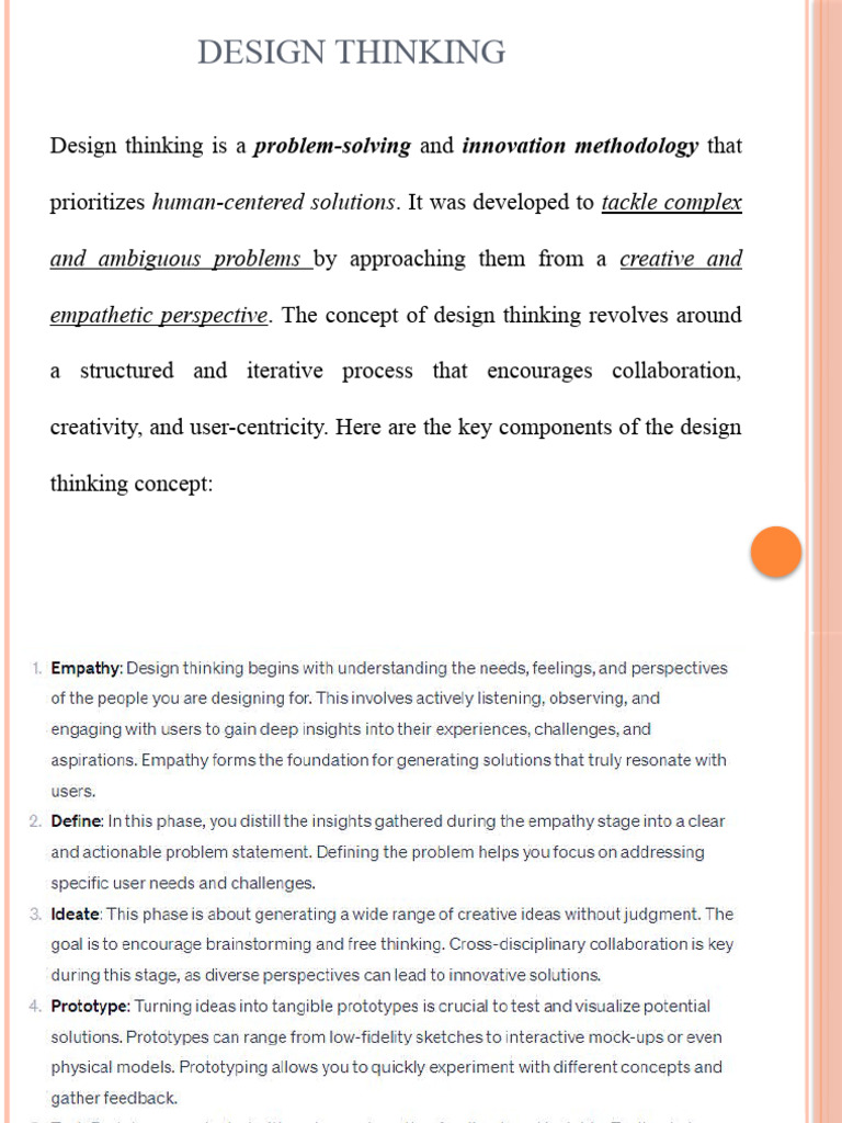 Design Thinking | PDF | Design Thinking | Entrepreneurship