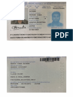 Indian Passport Front and Back Pages | PDF
