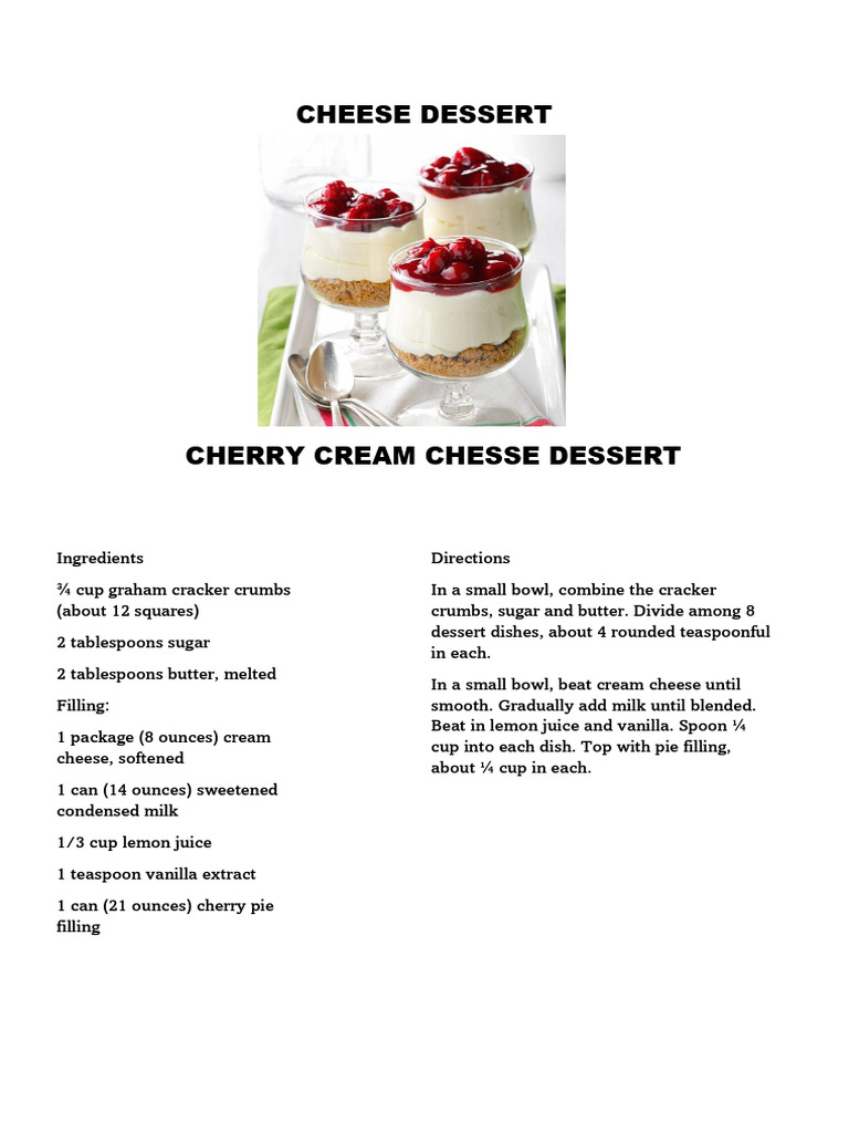 Tle Q4 | PDF | Desserts | Teaspoon