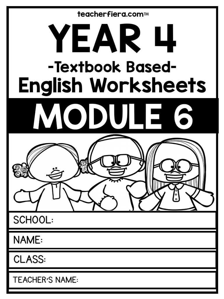 Module 6 Getting Around Worksheet New | PDF | Bagheera | Baloo