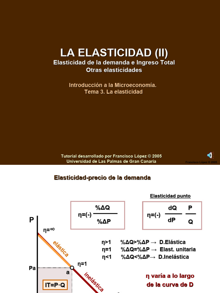 Elasticidad Demanda 2 | PDF | Elasticidad (economía) | Indicadores económicos