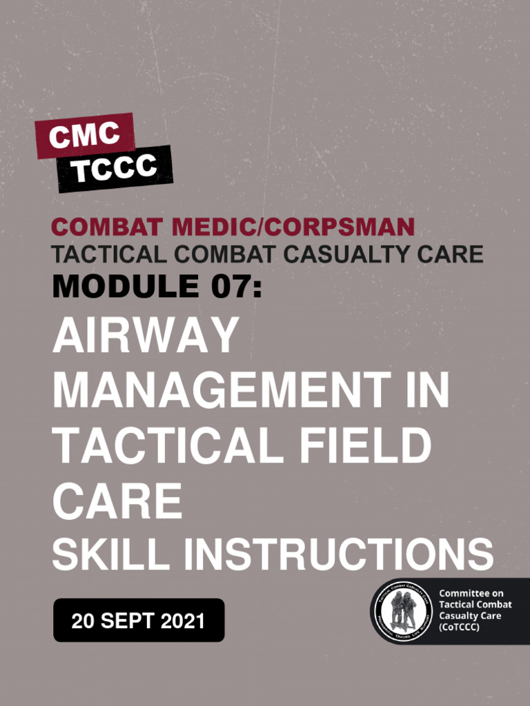 7 - Airway Management in TFC | PDF