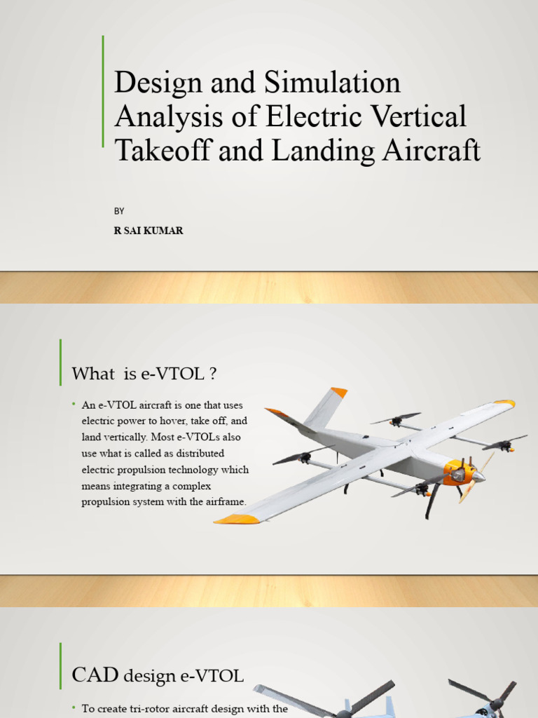 E VTOL | PDF | Aircraft | Vehicles