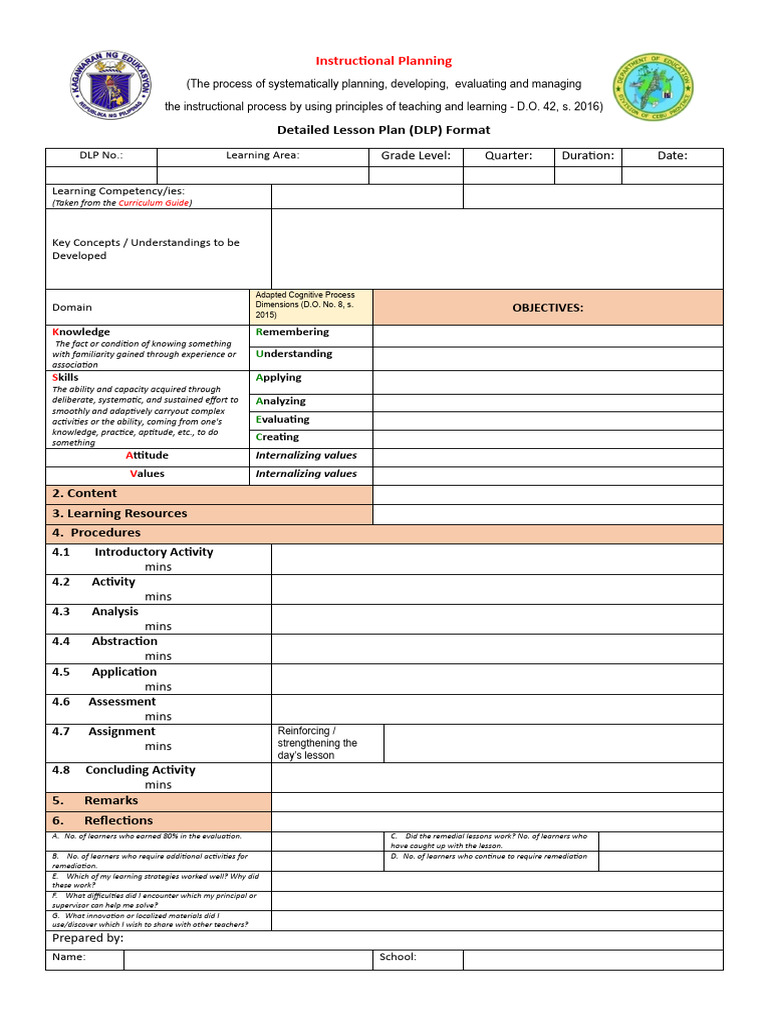 DLP Template Science | PDF | Learning | Lesson Plan