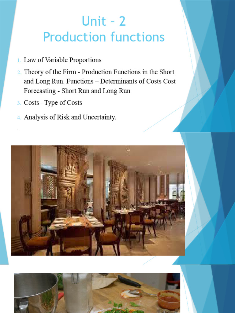 Unit2 - Production Function | PDF | Production Function | Average Cost
