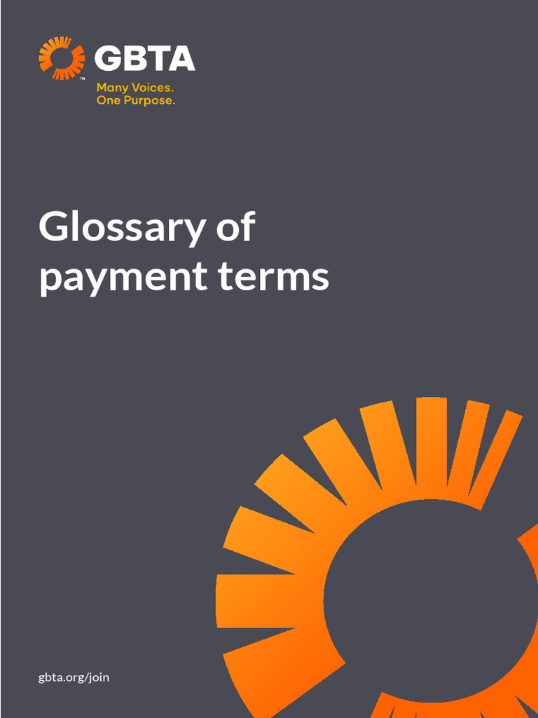 GBTA Glossary For Payment Terms 1685850185 | PDF | Credit Card | Debit Card GBTA Glossary For Payment Terms 1685850185 | PDF | Credit Card | Debit Card