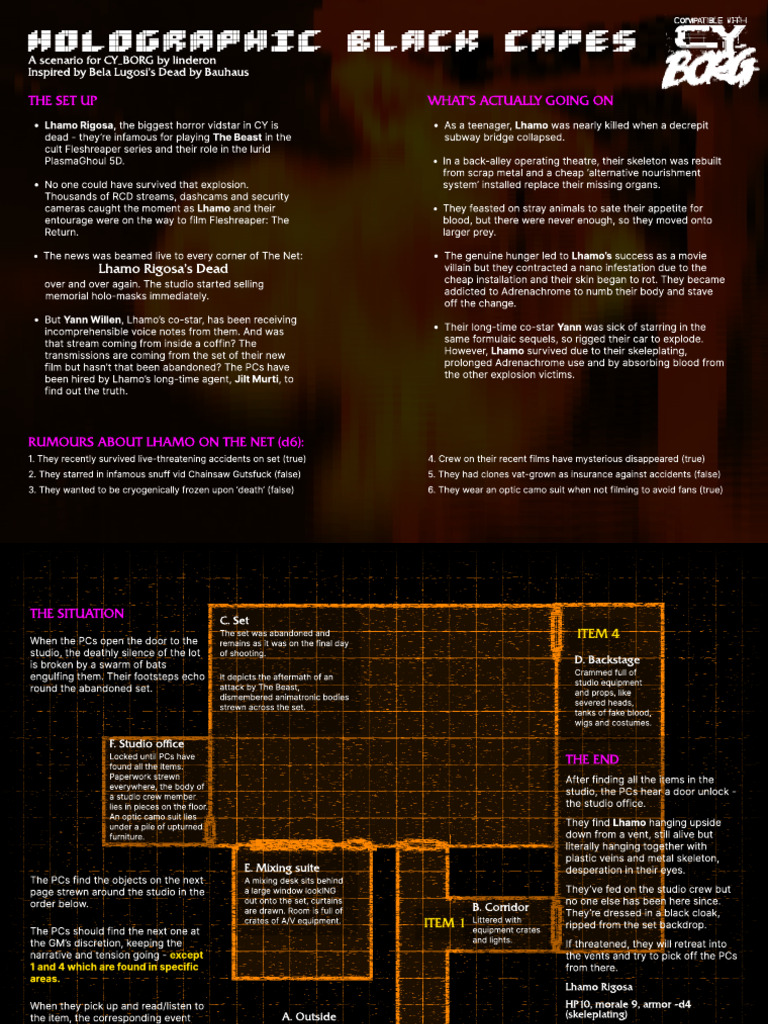 Holographic Black Capes | PDF