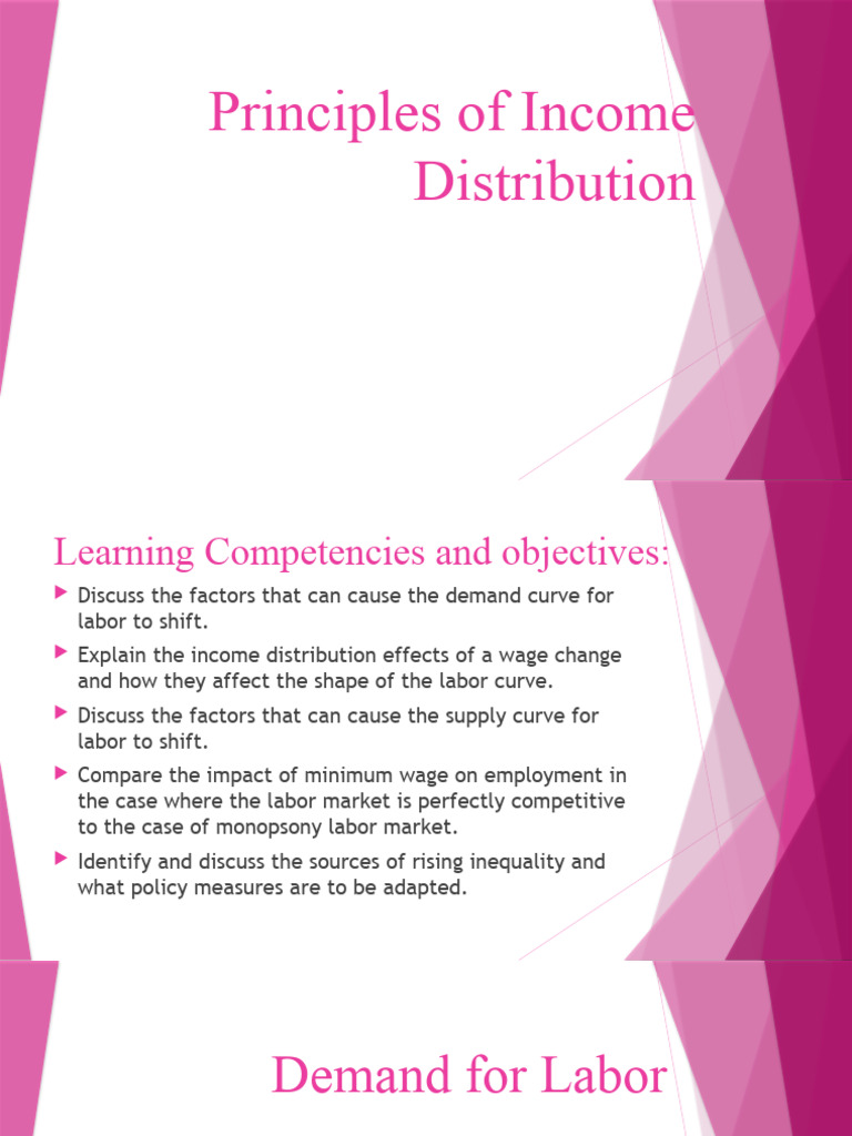 Principles of Income Distribution Autosaved | PDF | Labour Economics ...