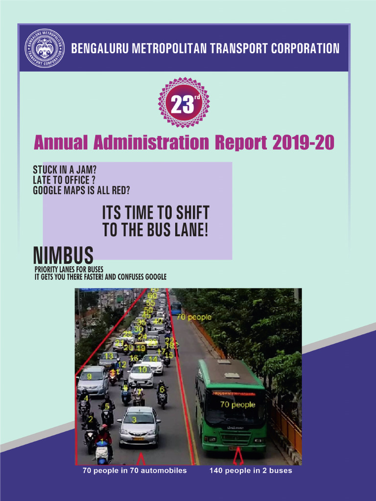 English Aar BMTC 2019-20 | PDF | Bus | Transport