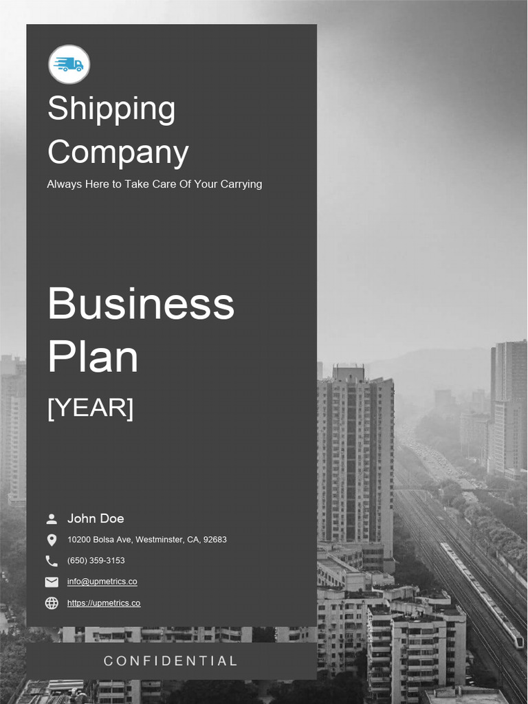 Shipping Company Business Plan | PDF | Gross Margin | Expense