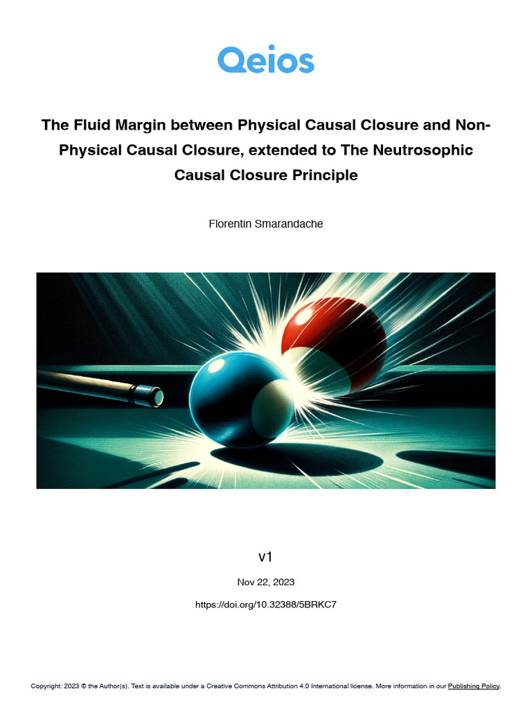 The Fluid Margin Between Physical Causal Closure and Non-Physical ...