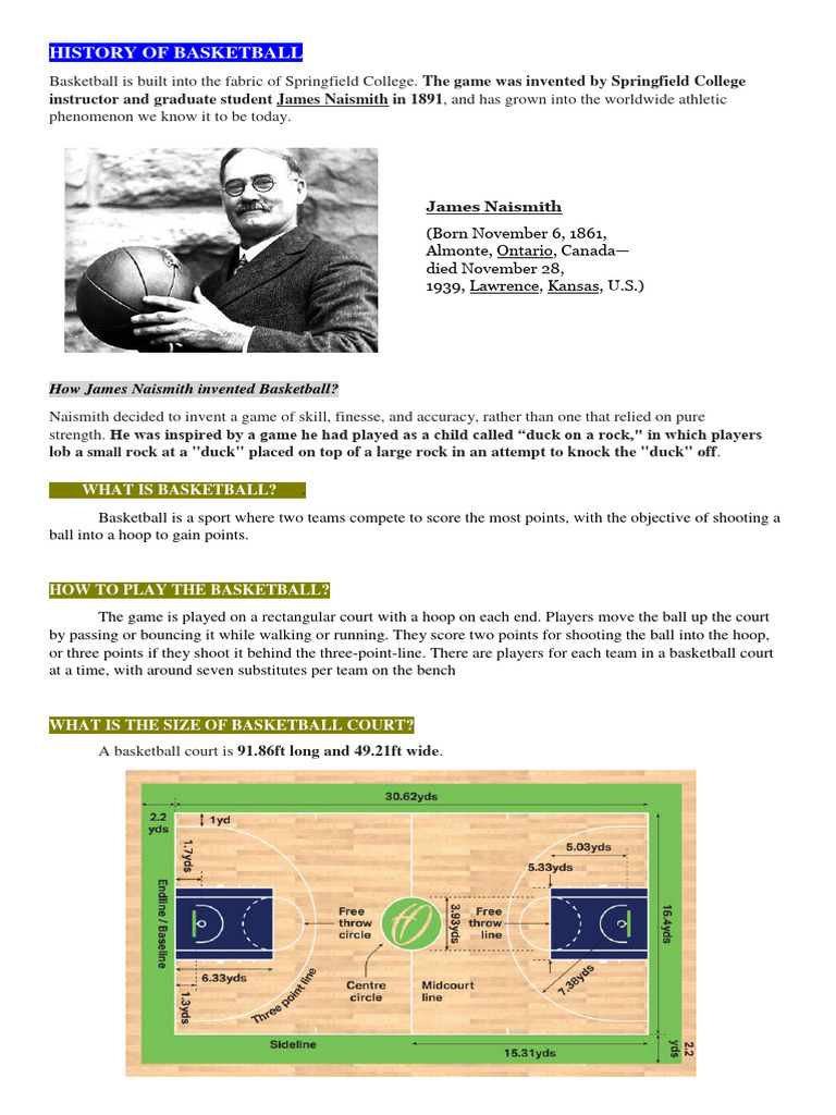 FINAL COPY BASKETBALL Lesson | Download Free PDF | Basketball Positions ...