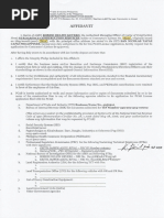 PCAB Affidavit | PDF