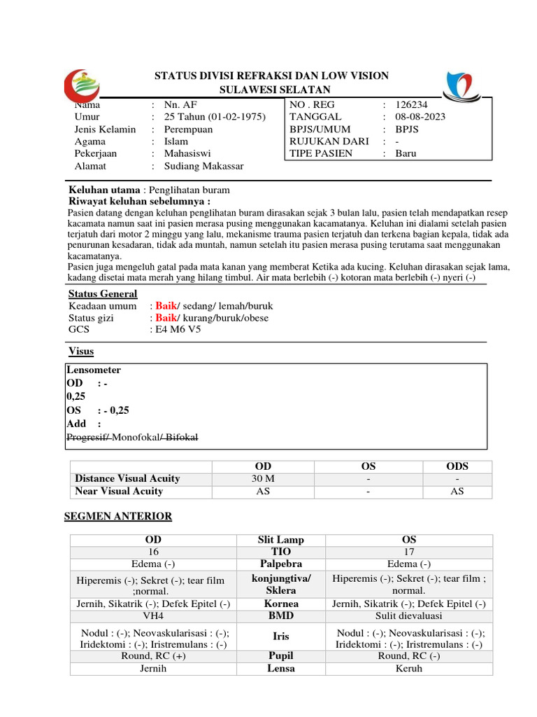 007 - NVI - ODS Compound Myop Astigmat + Konjungtivitis Alergi | PDF