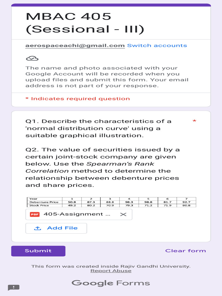 MBAC 405 Sessional III Assignment | PDF