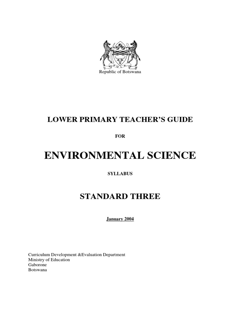 Standard 3 Environmental Science Guide | PDF | Foods | Seed
