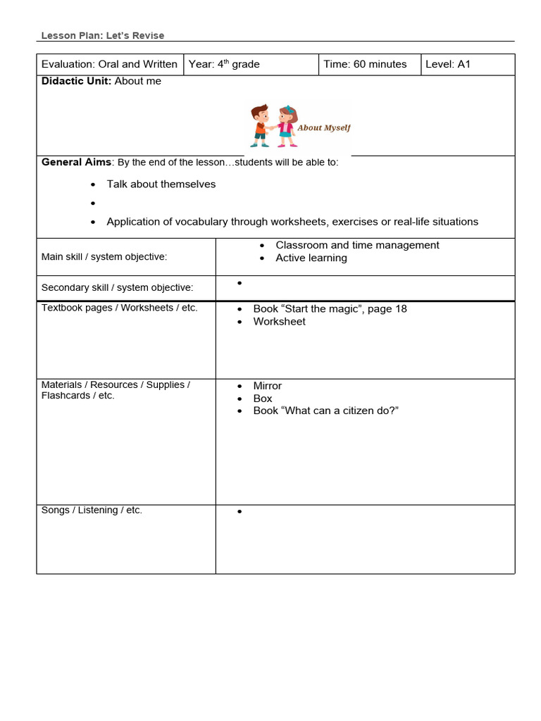 Aula Quinta | PDF | Lesson Plan | Neuroscience
