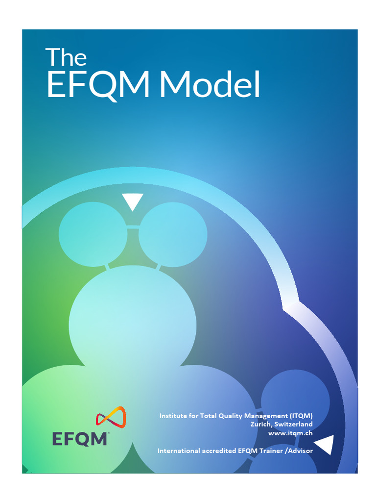 EFQM Model: Framework for Change | PDF | Sustainability ...