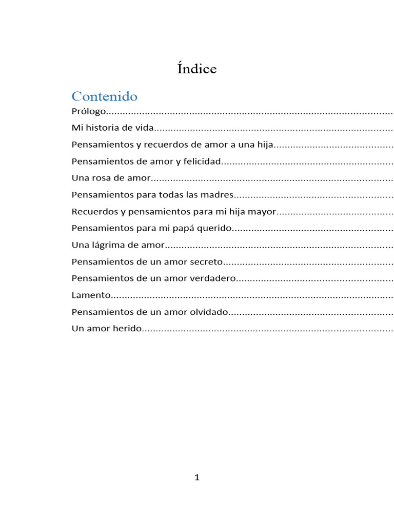 Libro Teresa Terminado | PDF | Amor | Felicidad