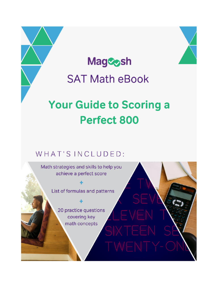 SAT Math Ebook | PDF | Area | Trigonometric Functions