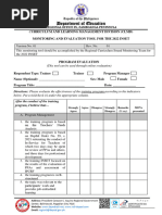 QATAME Forms For INSET 2020 | PDF | Learning | Program Evaluation