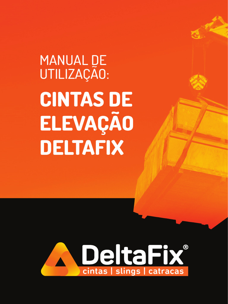 Manual de Cintas de Elevação Deltafix | PDF | Qualidade (negócios)