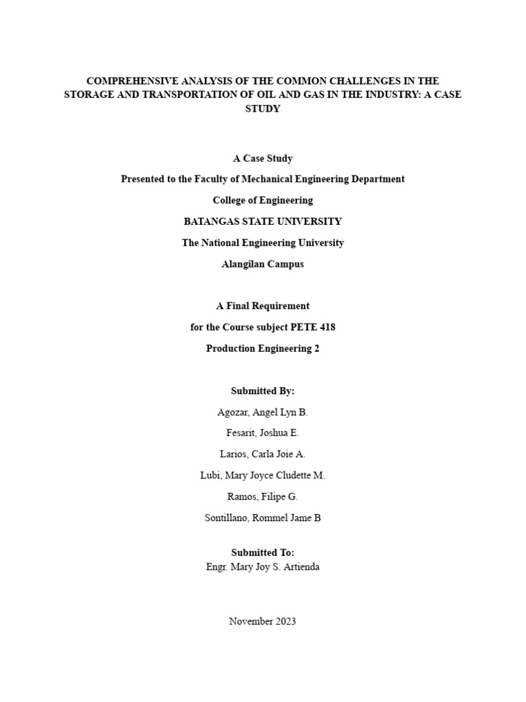 Group 7 - Final Prodject - Production Engg | PDF | Pipeline Transport | Fibre Reinforced Plastic