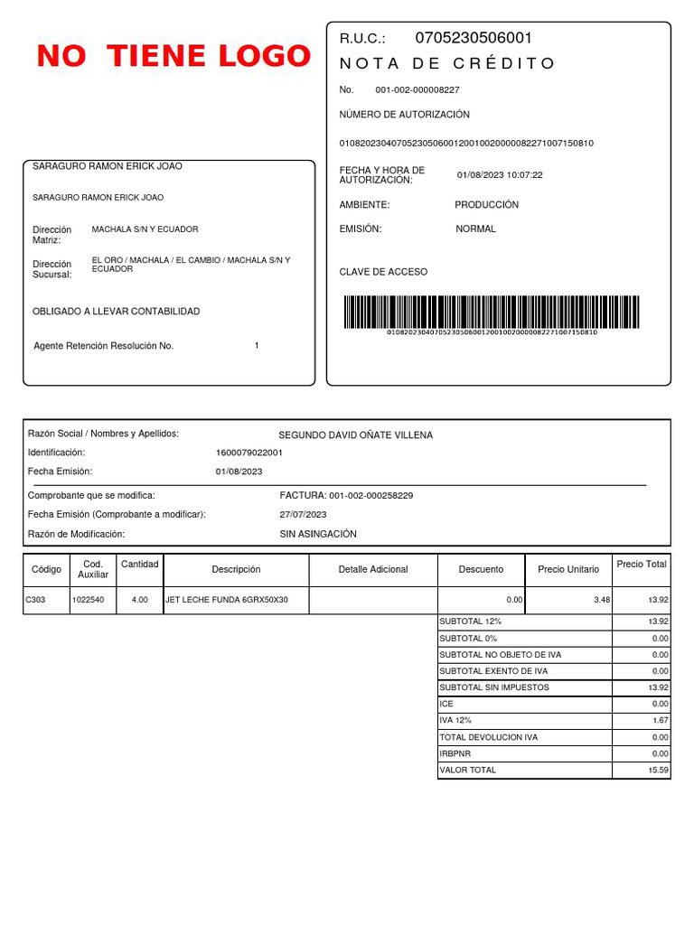 Notas de Crédito | PDF | Economias | Dinero