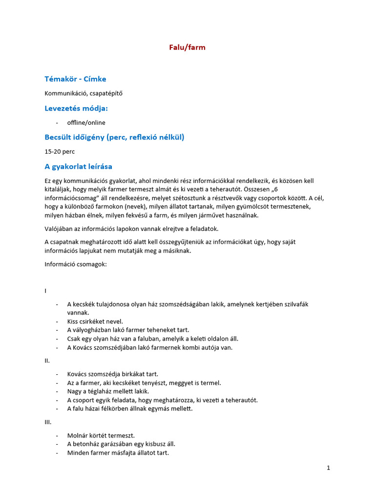 5 - Falu - Farm - W5 | PDF