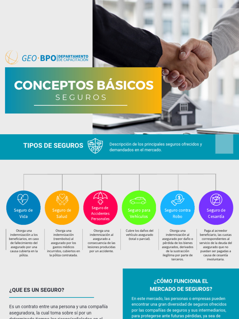 Conceptos Basicos Seguros | PDF | Póliza de seguros | Seguro