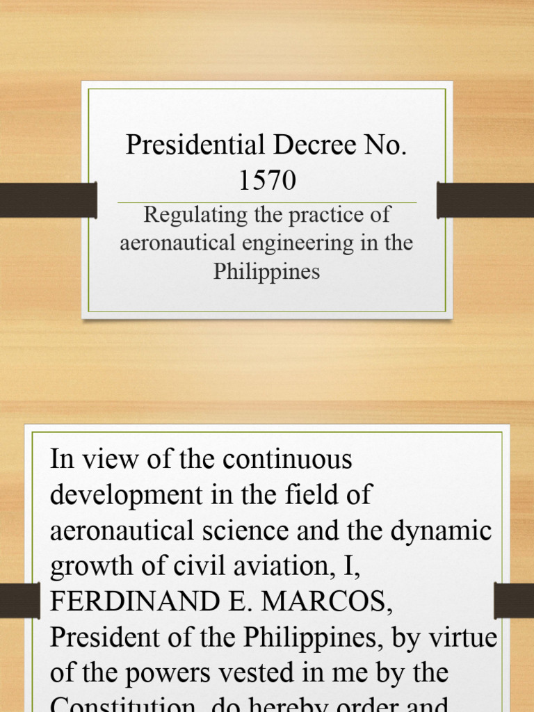 PD 1570 | PDF | Engineer | Licensure