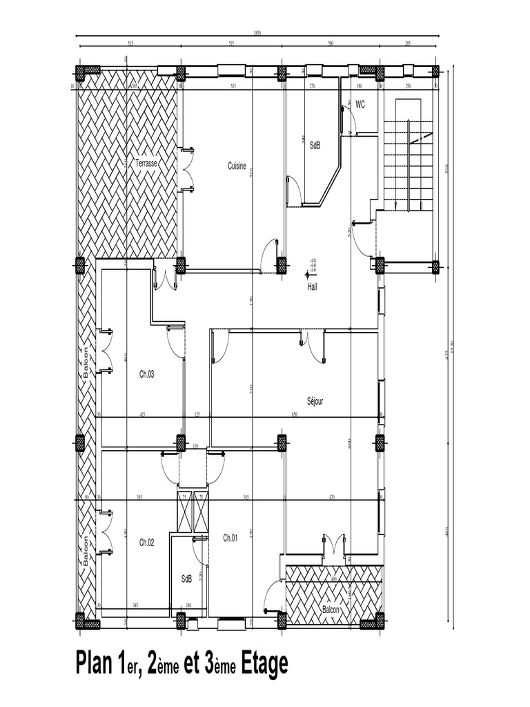 Plans Extension Aire de Manoeuvre-Model - 221210 - 230701 | PDF