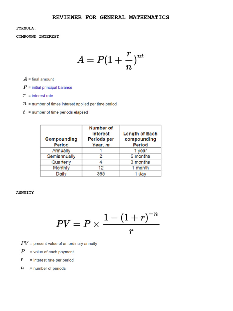 Reviewer For General Mathematics | PDF | Proposition | Logic