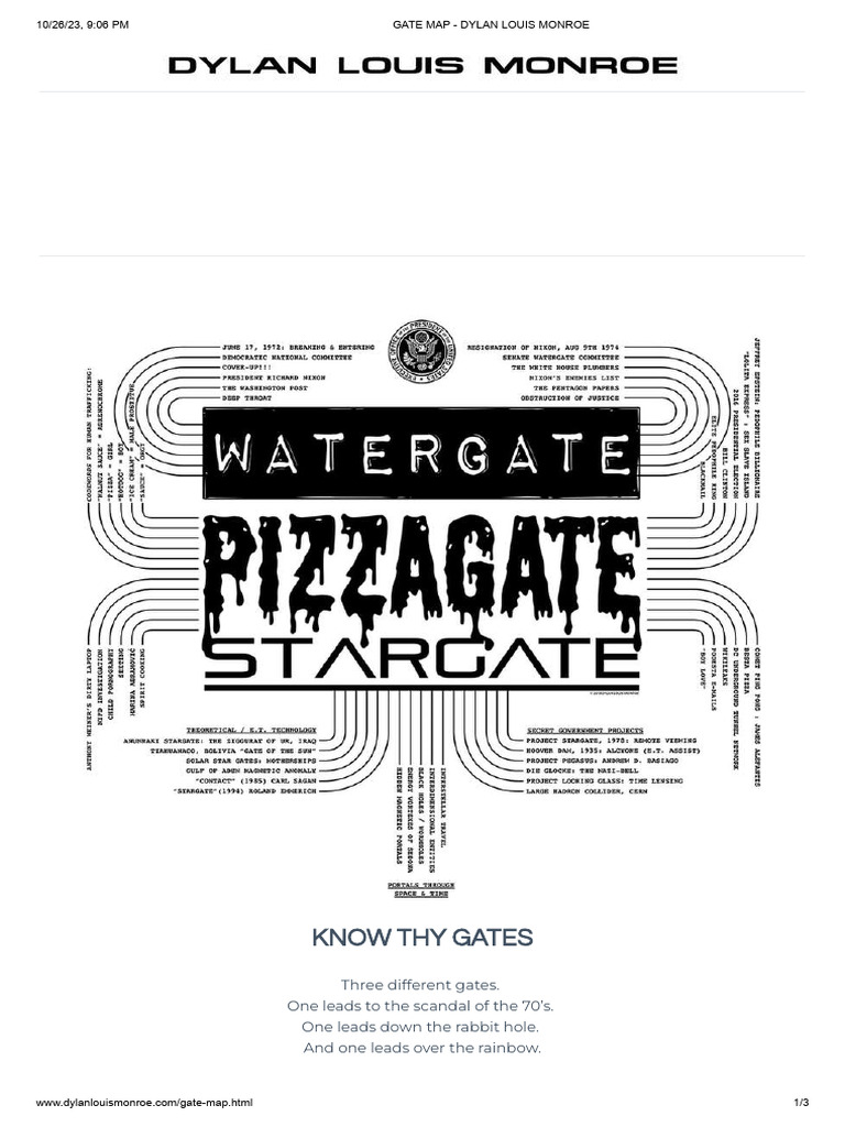 Gate Map - Dylan Louis Monroe | PDF