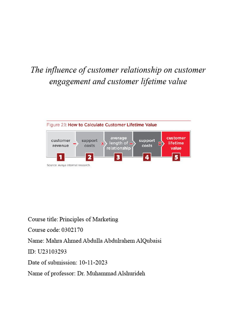 The Influence of Customer Relationship On Customer Engagement and ...