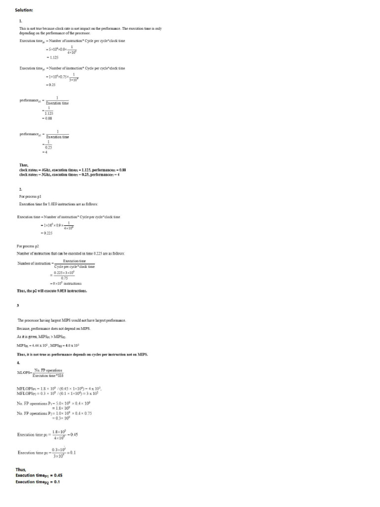 Chapter 1 Ex 3 Sol | PDF