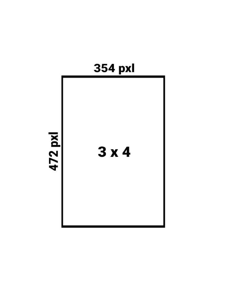 Ukuran Foto 3x4 3 | PDF