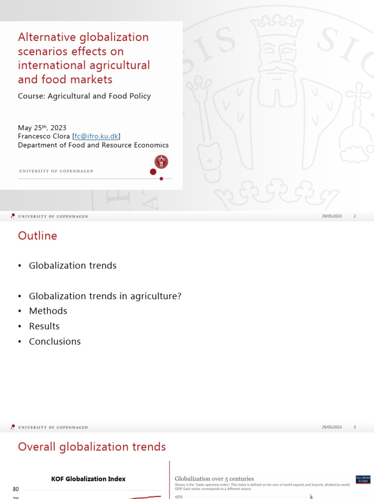 Globalization Trends - Guest Lecture May 2023 | PDF | Globalization ...