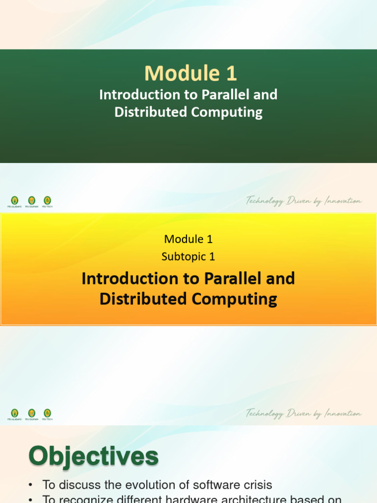 CS0051 - Module 01 | PDF | Parallel Computing | Central Processing Unit