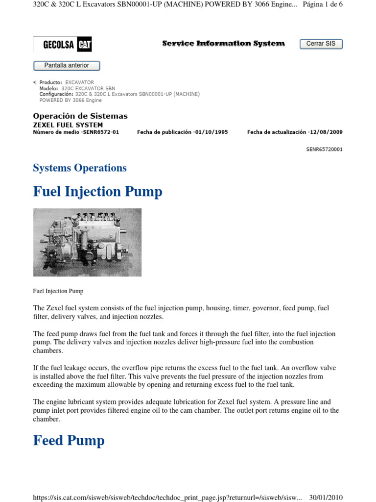 Zexel Fuel System | PDF | Lever | Pump