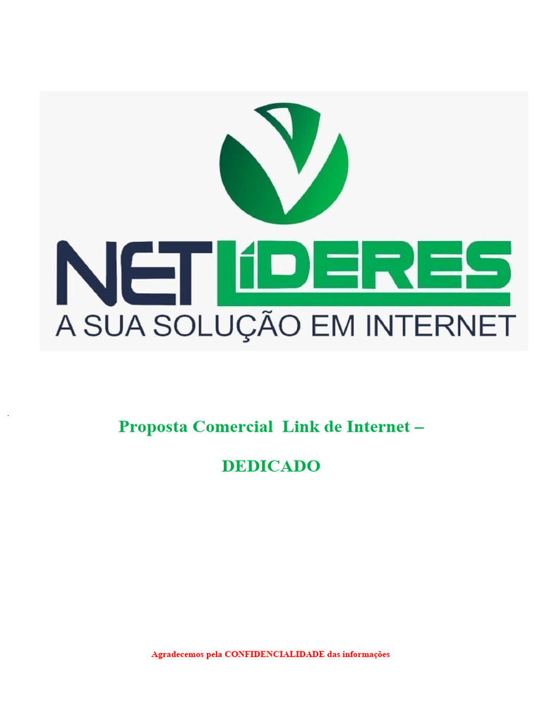 Internet Dedicada para Empresas | PDF | Internet | Rede de computadores