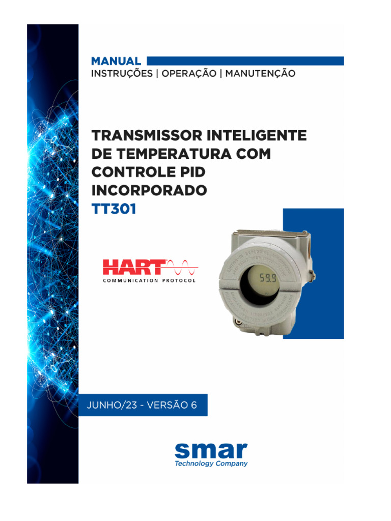 Transmissor TT301: Guia de Operação e Funções | PDF | Termopar | Rede ...