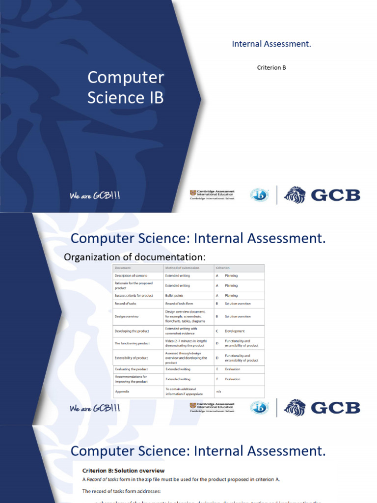 IA Criterion B 2023-2024 | PDF