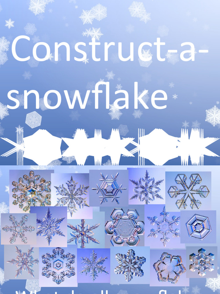 Construct A Snowflake | PDF