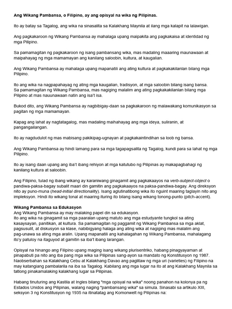 Summary Pdf