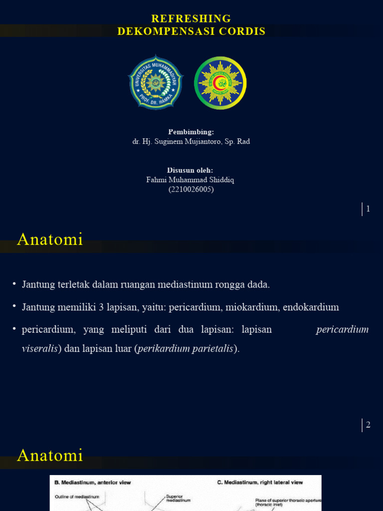 Dekompensasi Cordis: Gejala dan Klasifikasi | PDF | Sains & Matematika